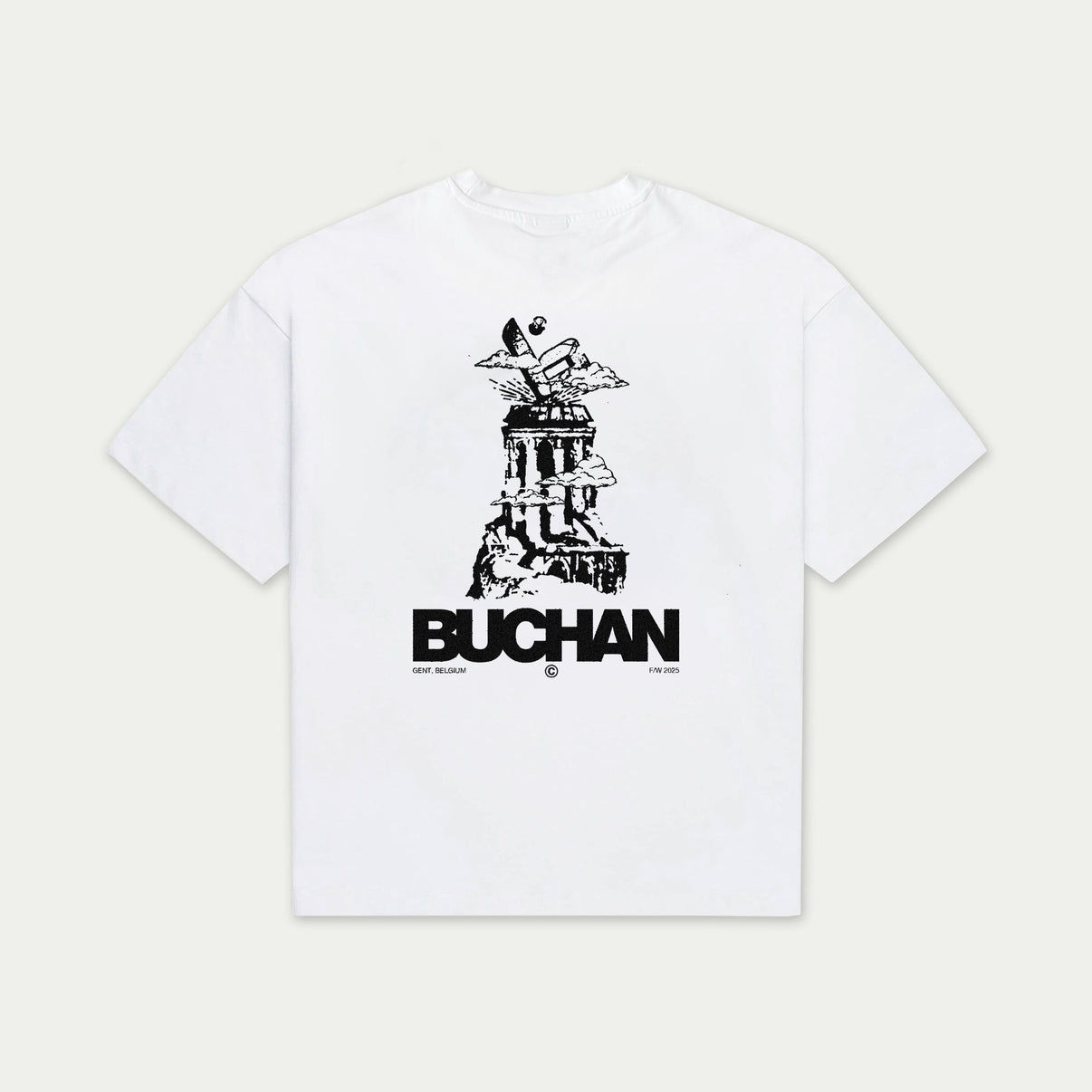 Tower Tee - White – Buchan